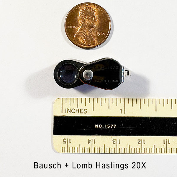 Hastings Hand Lens 7X, 10X, 14X & 20X - Bausch + Lomb - – ASC Scientific