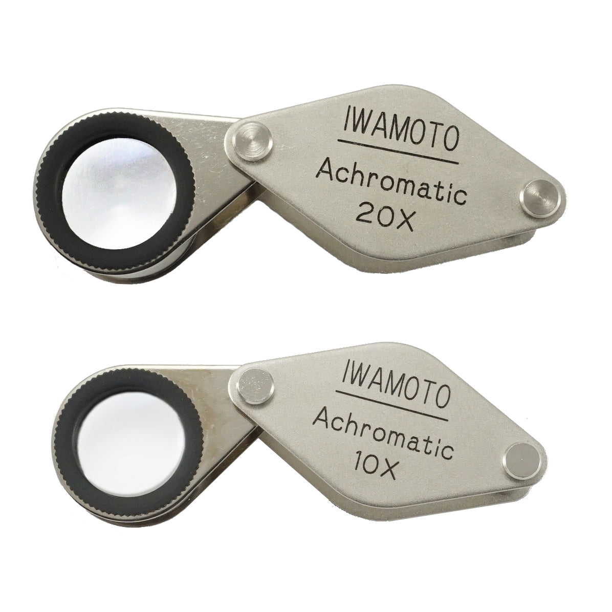 Iwamoto Triplet Hand lens - Wide 10X & 20X - – ASC Scientific